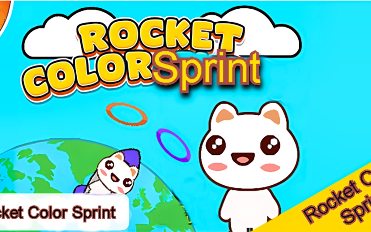 Rocket Color Sprint 🕹️ Play Now on GamePix