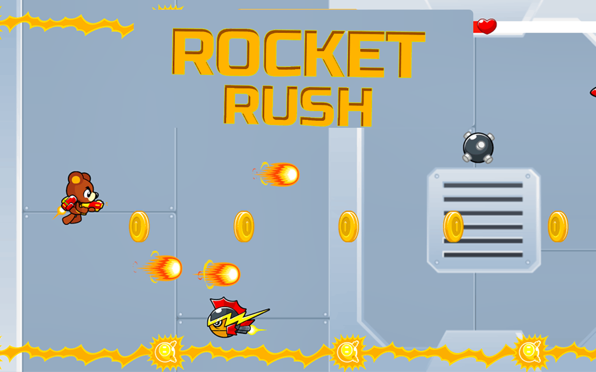 Rocket Rush 🕹️ Play Now on GamePix