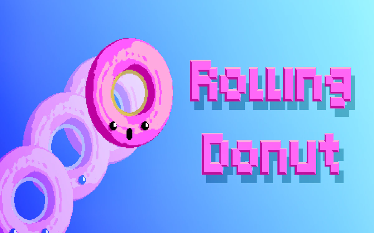 Rolling Donut 🕹️ Play Now on GamePix