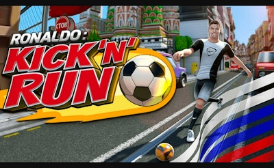 Ronaldo Kick 'n' Run 🕹️ Play Now on GamePix