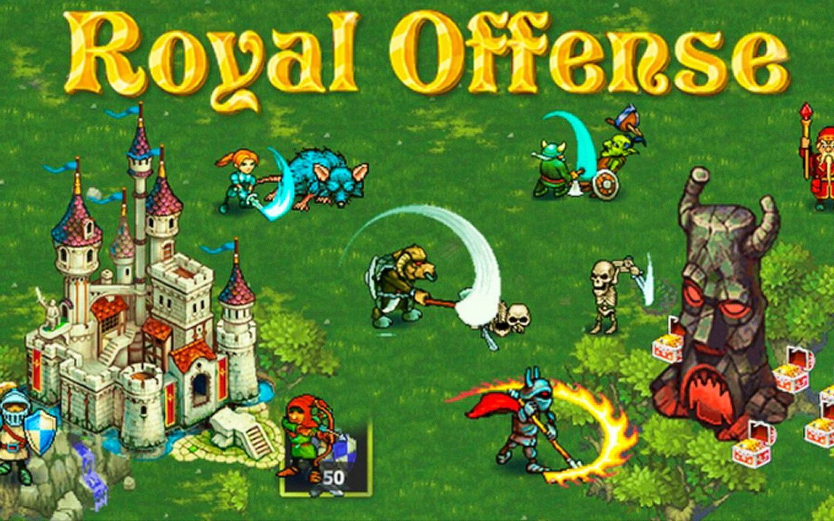 Royal Offense 🕹️ Play Now on GamePix