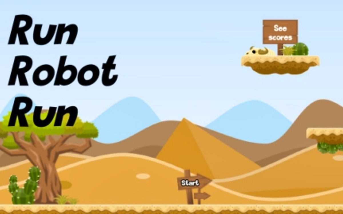 Run Robot Run 🕹️ Play Now on GamePix