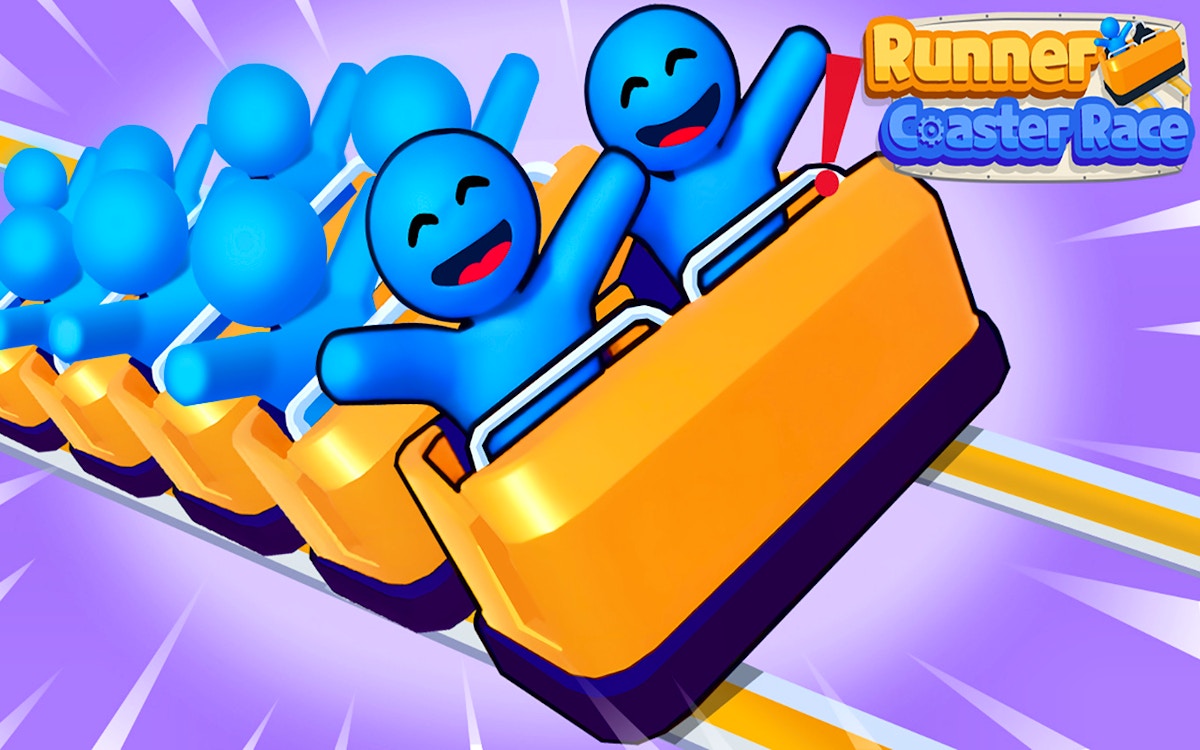 Runner Coaster Race 🕹️ Play Now on GamePix