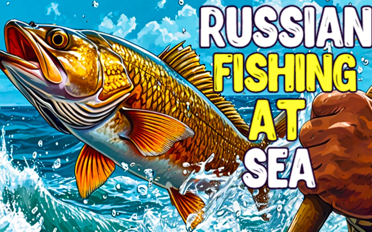 Russian Fishing At Sea 🕹️ Play Now on GamePix