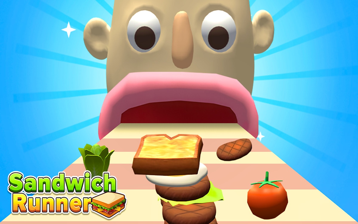 Sandwich Runner 🕹️ Play Now on GamePix