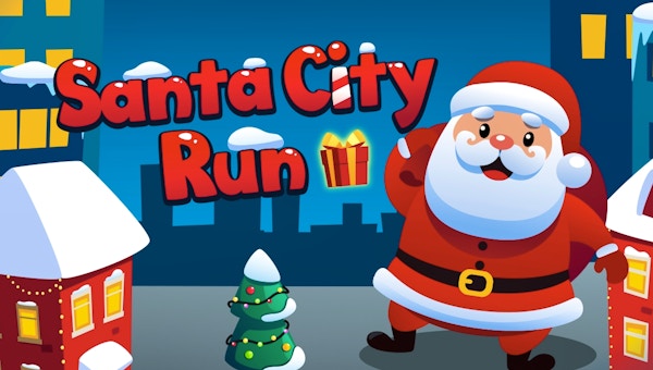 Santa City Run 🕹️ Play Now on GamePix