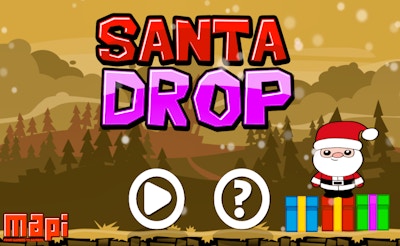 Santa Drop 🕹️ Play Now on GamePix
