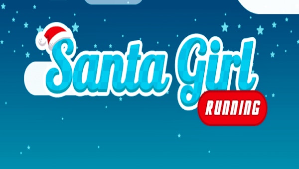 Santa Girl Running 🕹️ Play Now on GamePix