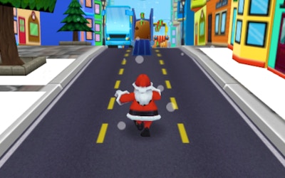 Santa Run Game 🕹️ Παίξτε τώρα στο GamePix