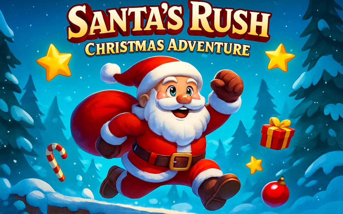 Santa's Rush Christmas Adventure 🕹️ Joue Maintenant sur GamePix