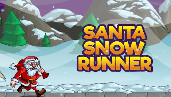 Santa Snow Runner 🕹️ Play Now on GamePix