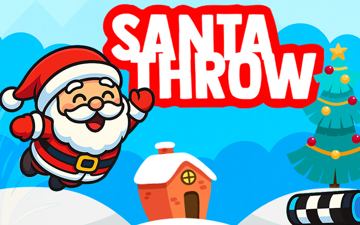 Santa Throw 🕹️ Play Now on GamePix