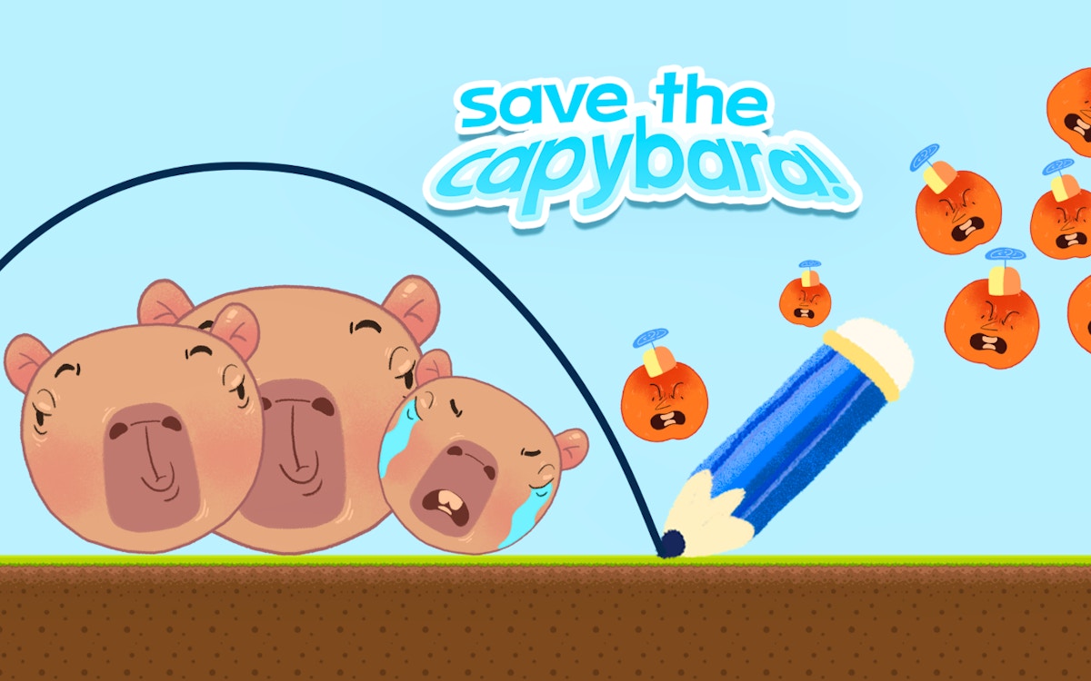 Save The Capybara 🕹️ Play Now on GamePix