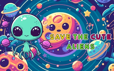 Save The Cute Aliens 🕹️ Play Now on GamePix