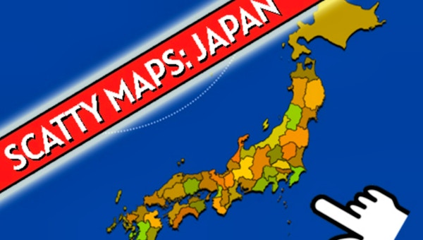 Scatty Maps Japan 🕹️ Play Now on GamePix