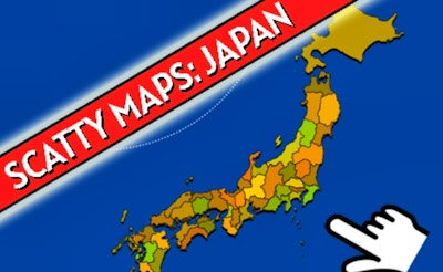 Scatty Maps Japan 🕹️ Play Now on GamePix