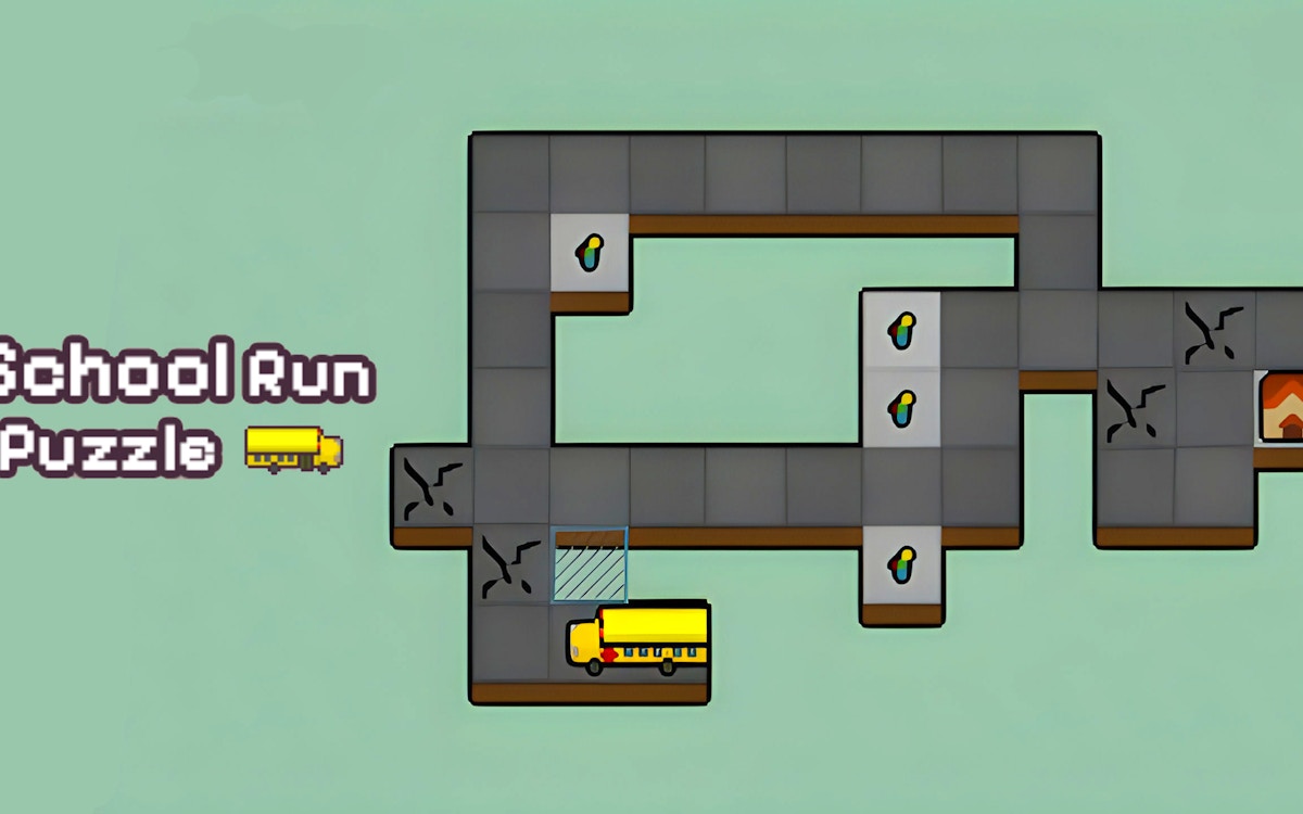 School Run Puzzle Adventure 🕹️ Play Now on GamePix