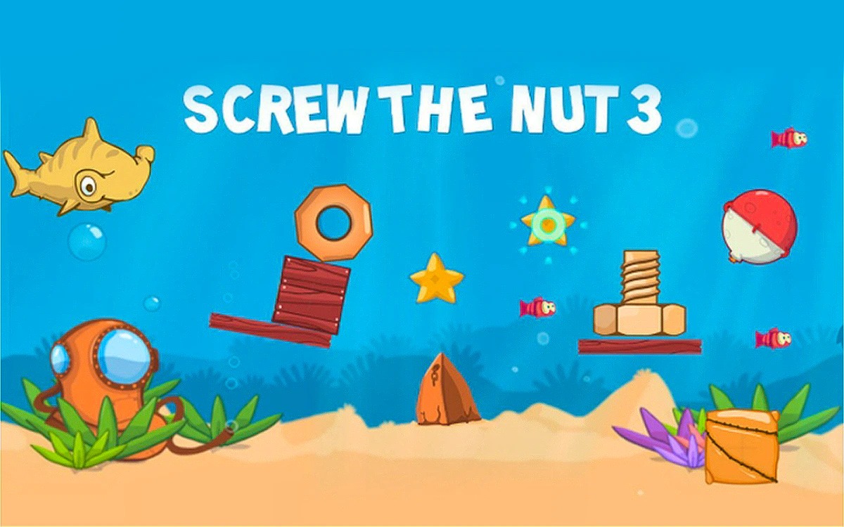 Screw The Nut 3 🕹️ Play Now on GamePix