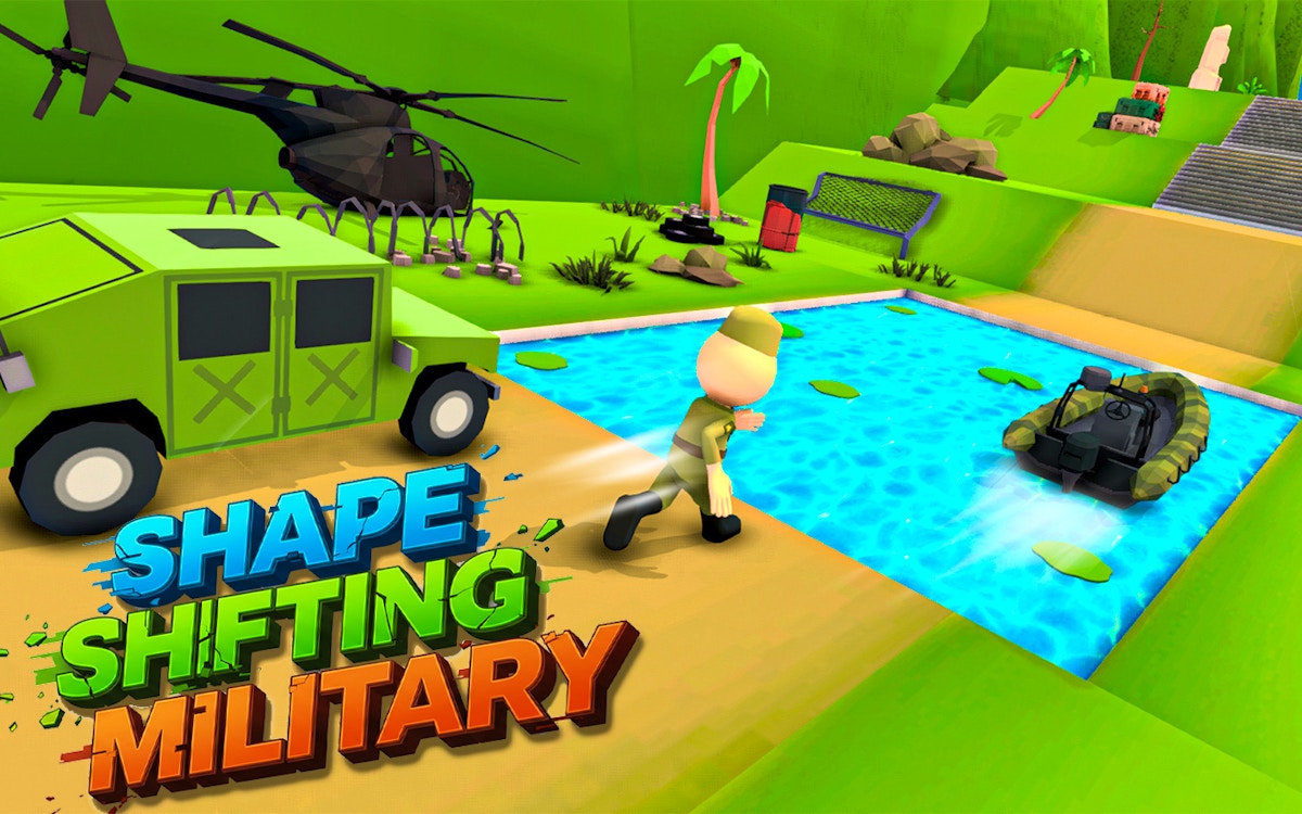 Shape Shifting Military 🕹️ Играйте сега на GamePix