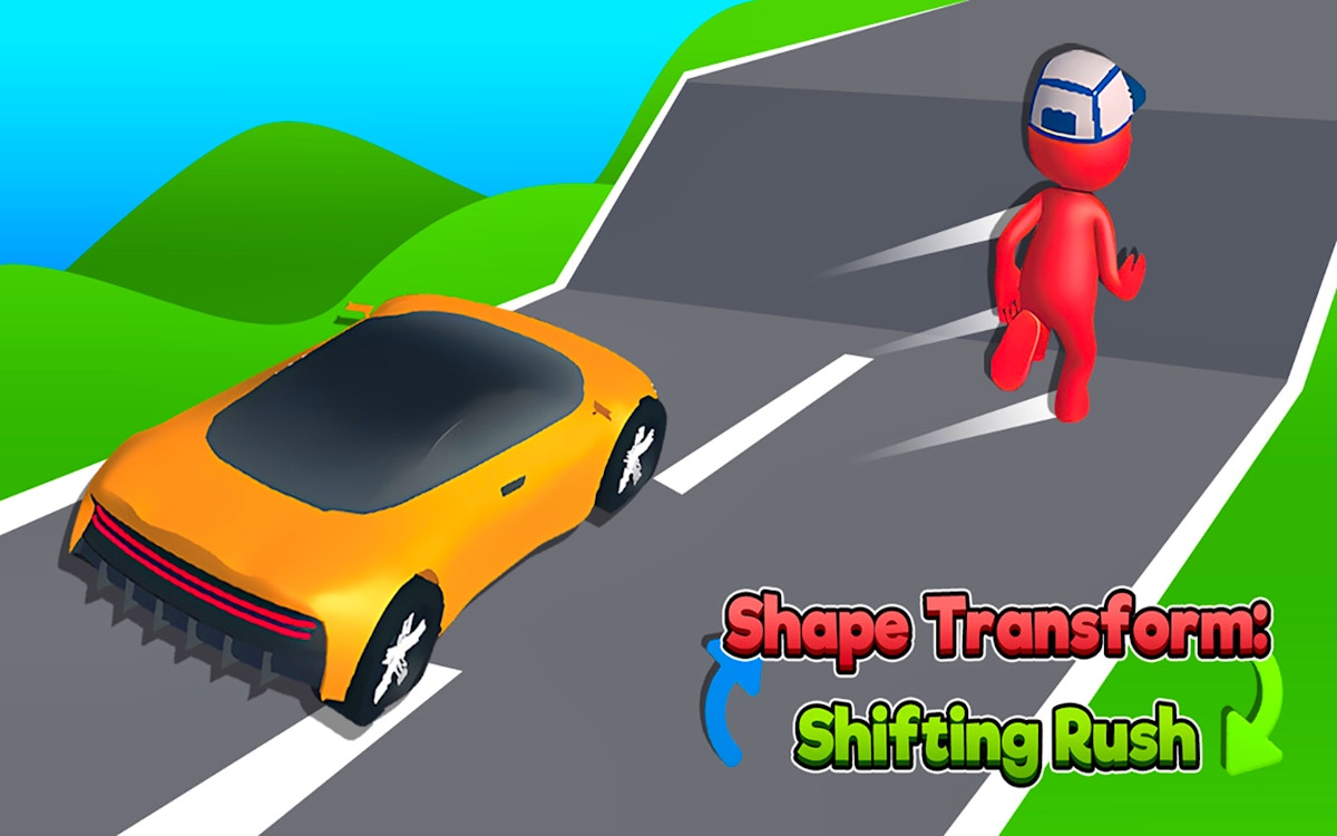 Shape Transform Shifting Rush 🕹️ Play Now on GamePix