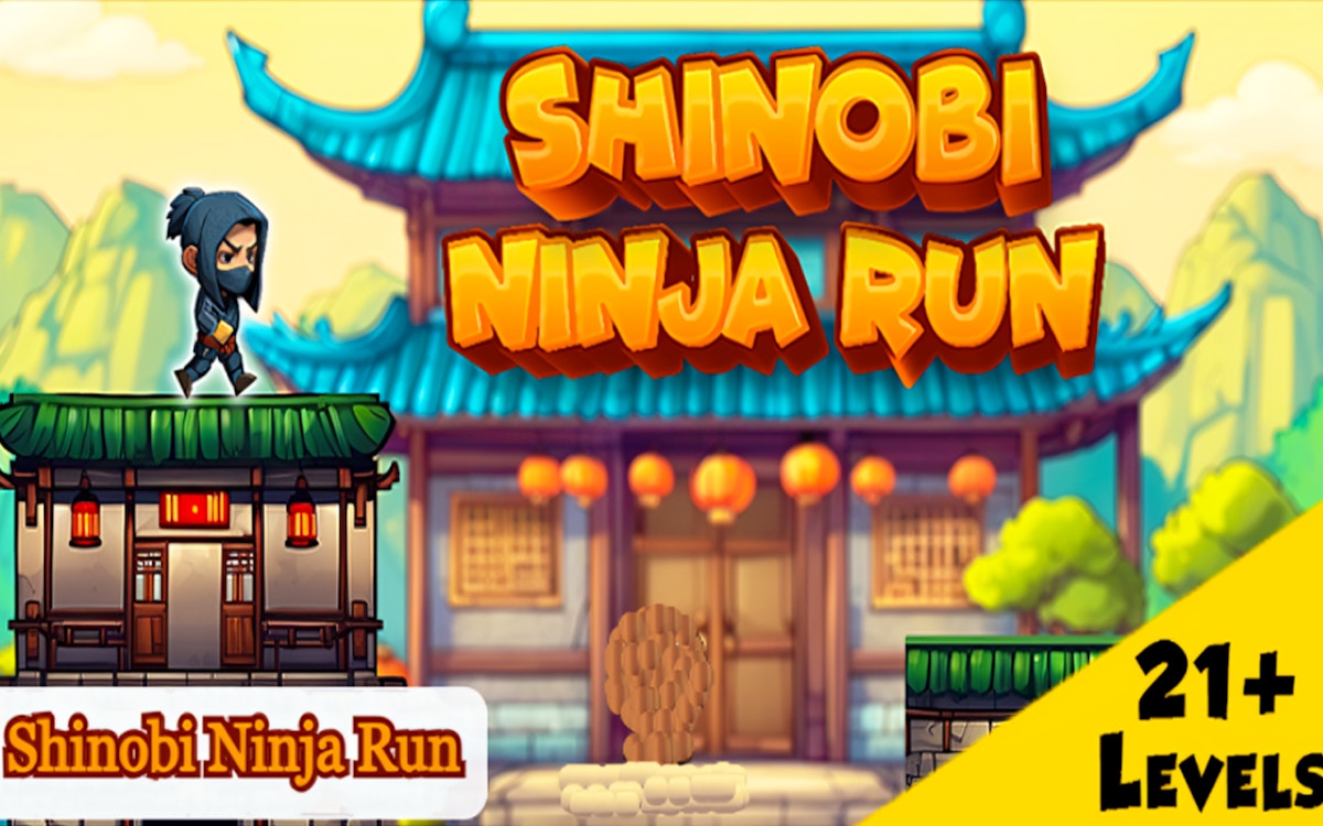 Shinobi Ninja Run 🕹️ Play Now on GamePix