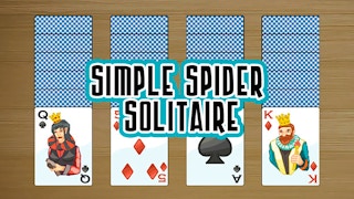 Simple Spider Solitaire 🕹️ Play Now on GamePix