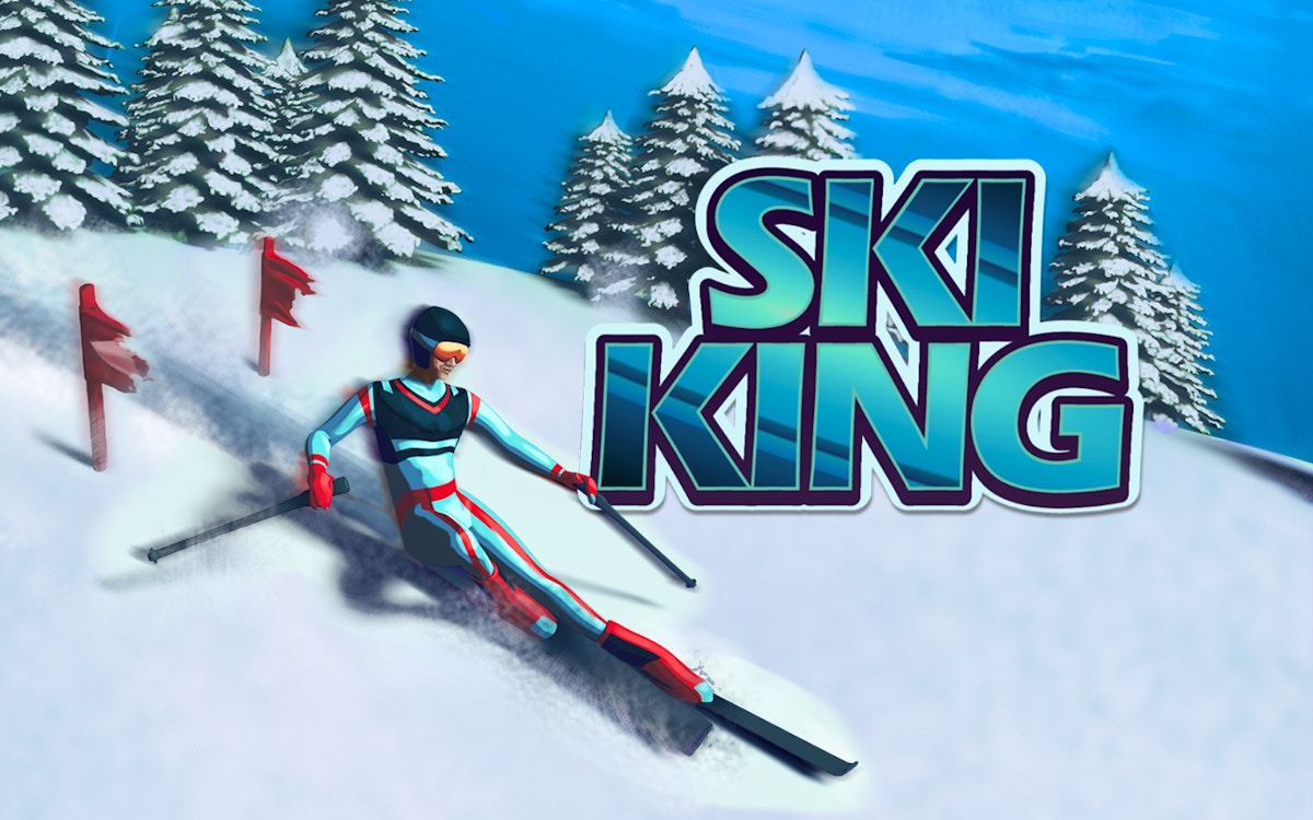 Ski King 🕹️ Play Now on GamePix