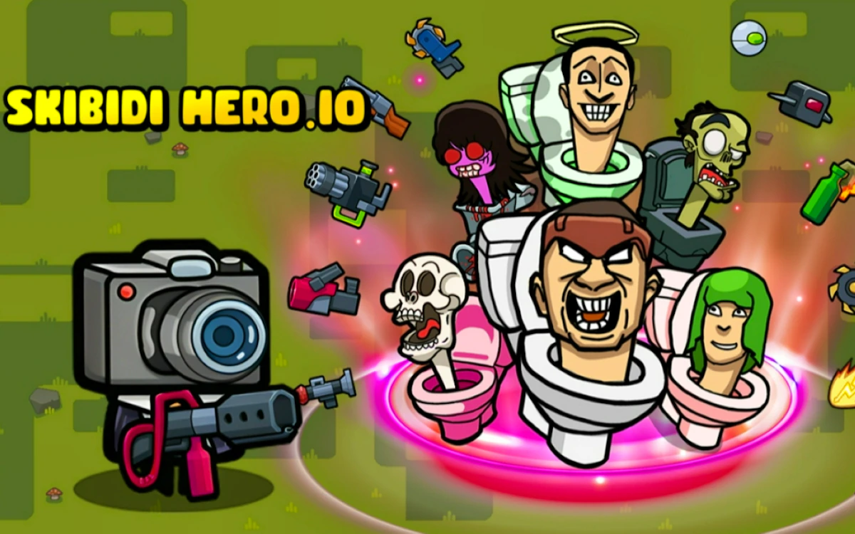 Skibidi Hero.io 🕹️ Play Now on GamePix