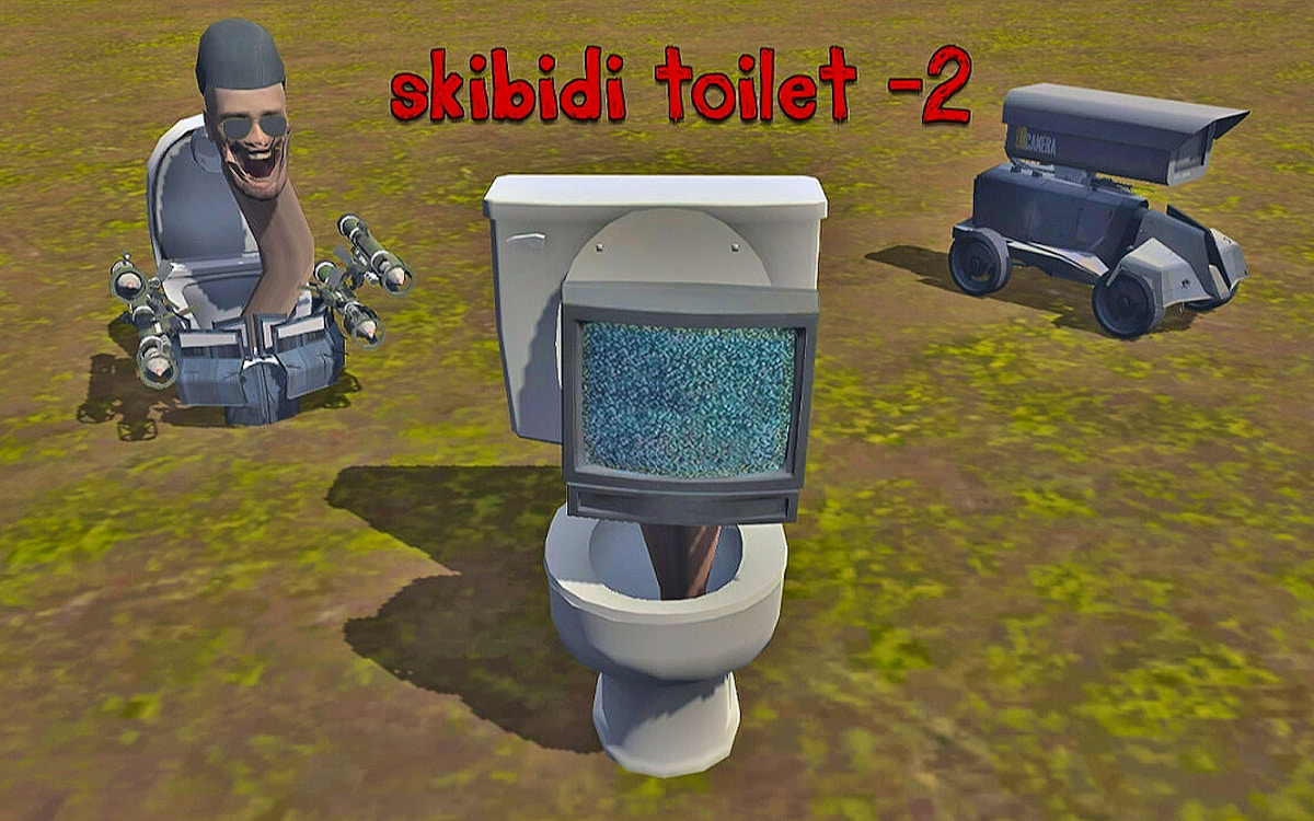 Skibidi Toilet -2 🕹️ Play Now on GamePix