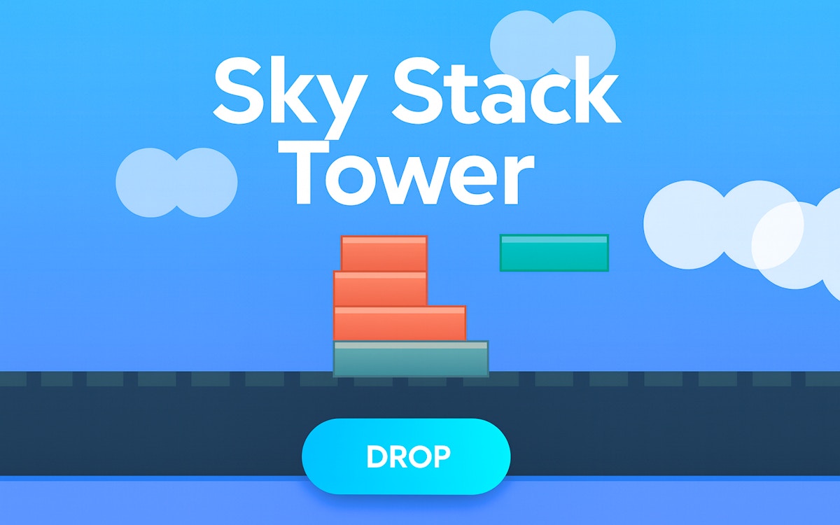 Sky Stack Tower 🕹️ Play Now on GamePix