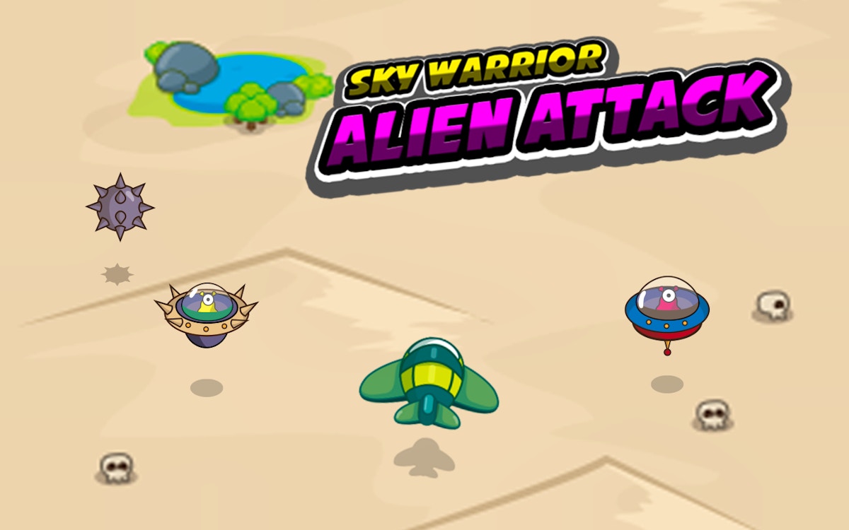 Sky Warrior Alien Attack 🕹️ Play Now on GamePix