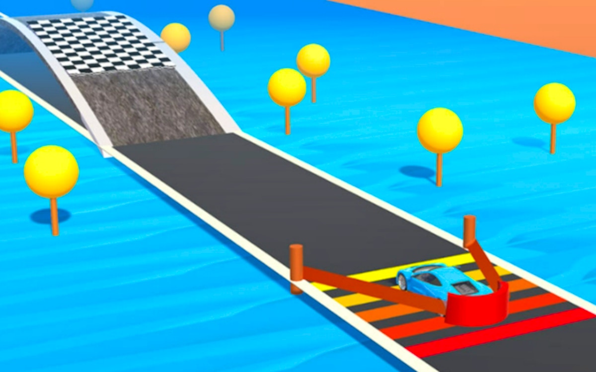 Slingshot Stunt Driver 🕹️ Zagraj teraz na GamePix