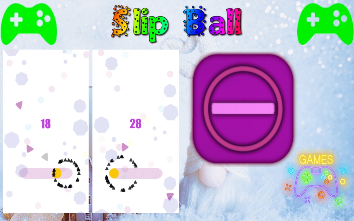 Slip Ball 🕹️ Jetzt spielen auf GamePix