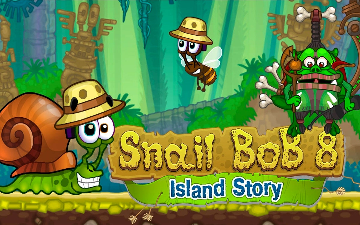 Snail Bob 8 🕹️ Play Now on GamePix