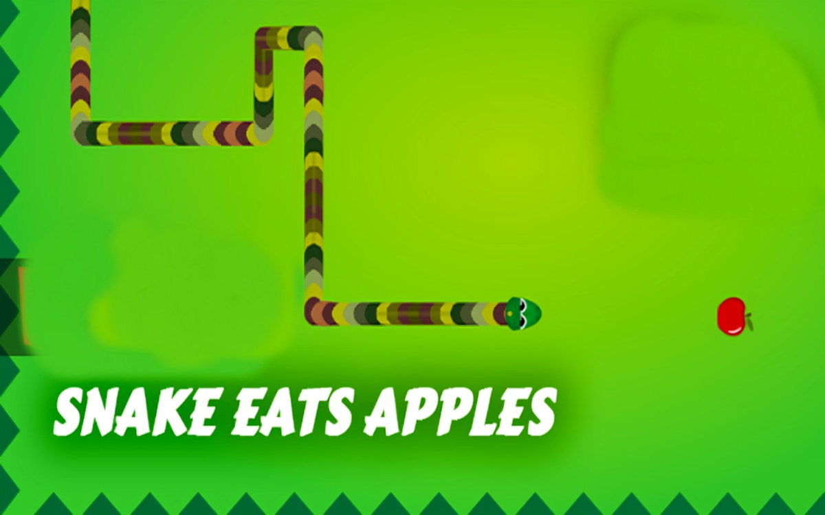 Snake Eats Apples 🕹️ Speel nu op GamePix