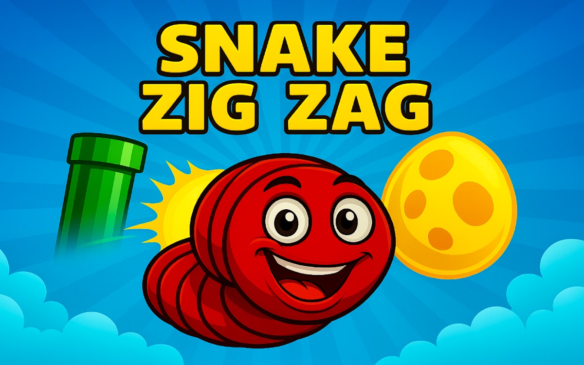 Snake Zig Zag 🕹️ Play Now on GamePix