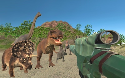Sniper: Dinosaurs 🕹️ Joue Maintenant sur GamePix