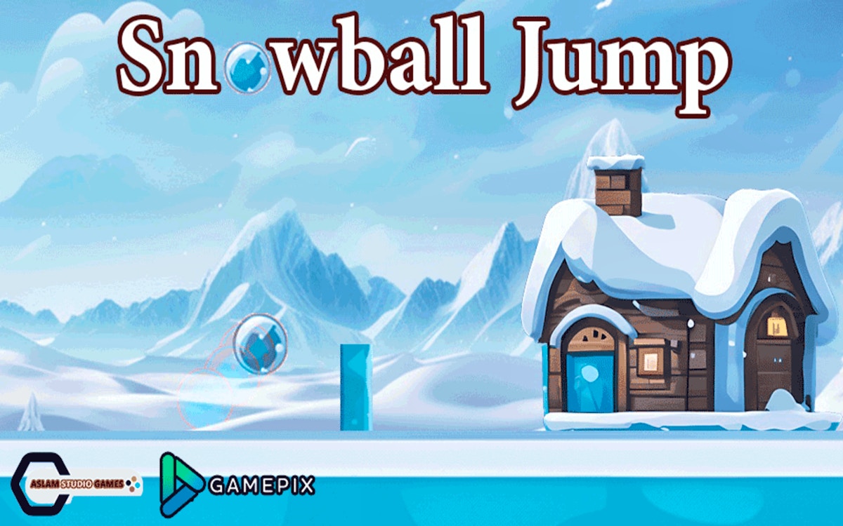 Snowball Jump 🕹️ Play Now on GamePix