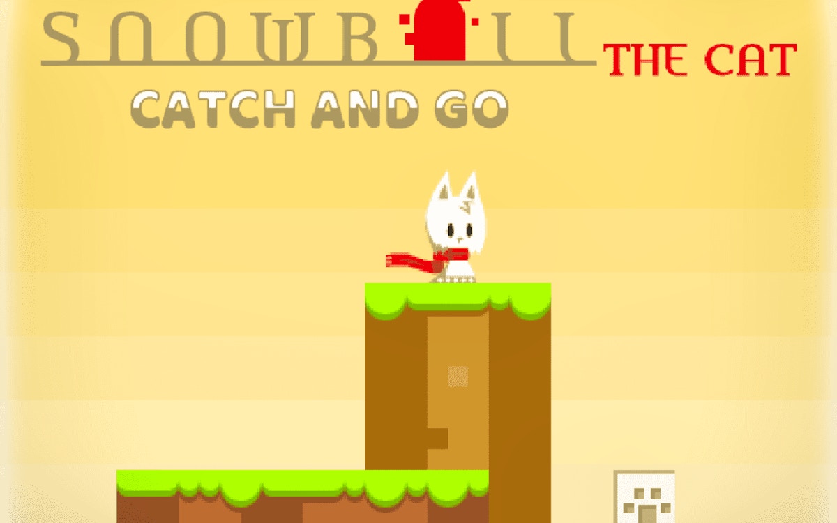 Snowball The Cat Catch And Go 🕹️ Play Now on GamePix