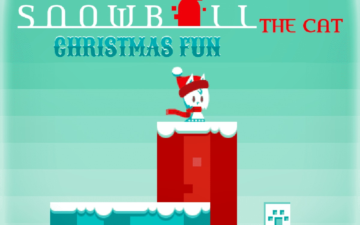 Snowball The Cat Christmas Fun 🕹️ Play Now on GamePix