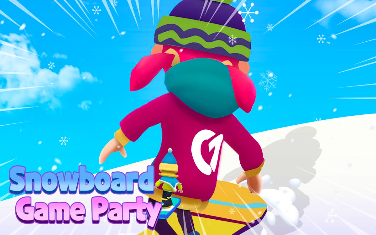 Snowboard Game Party 🕹️ Play Now on GamePix