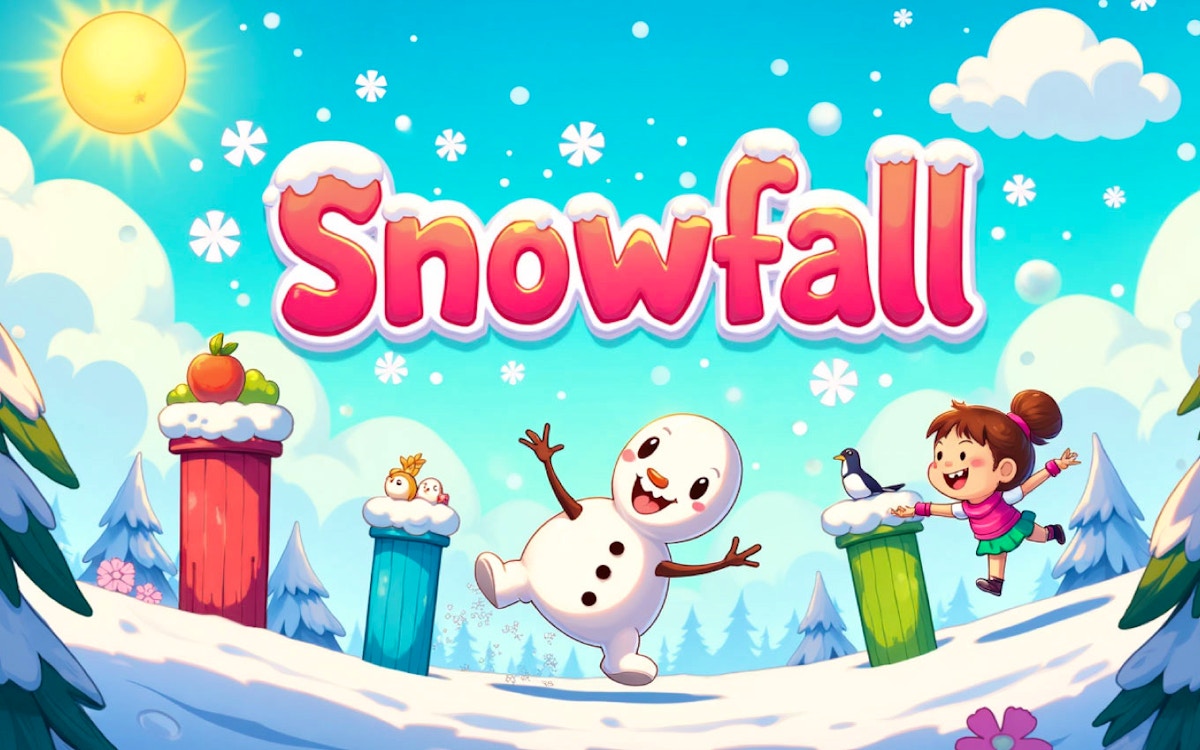 Snowfall 🕹️ Play Now on GamePix
