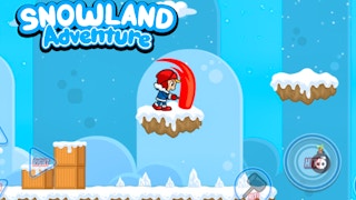 Snowland Adventure 🕹️ Play Now on GamePix