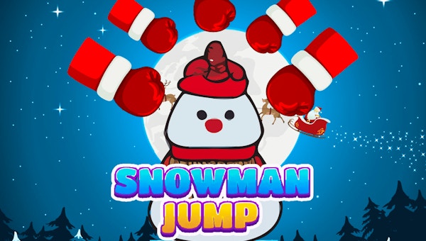Snowman Jump 🕹️ Play Now on GamePix