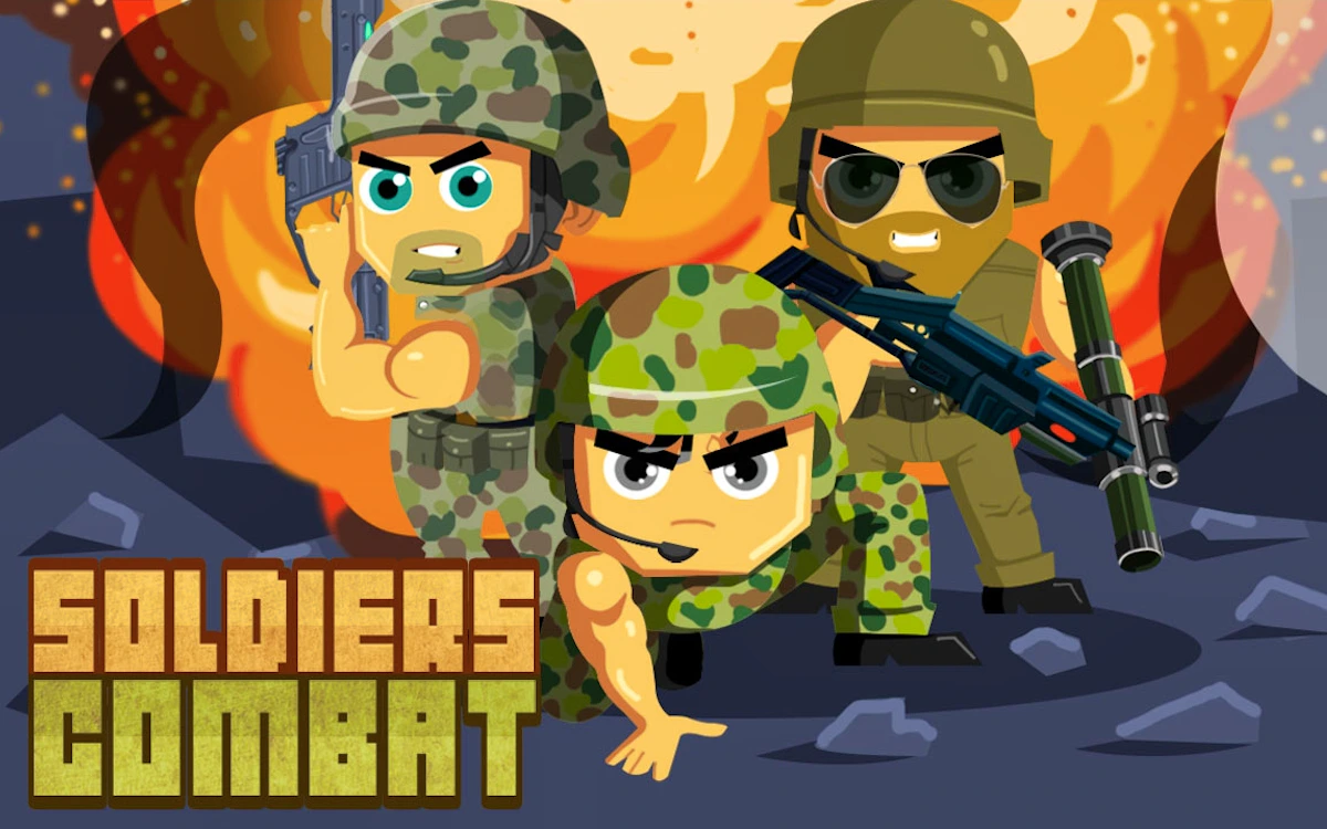 Soldiers Combat 🕹️ Play Now on GamePix