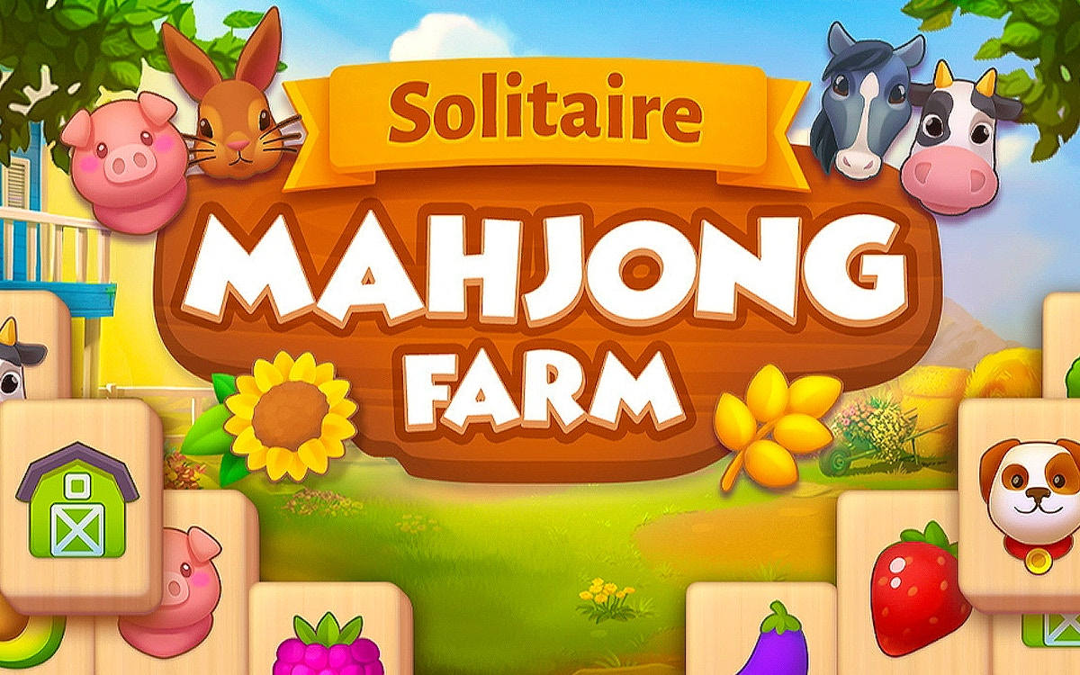Solitaire Mahjong Farm 🕹️ Play Now on GamePix