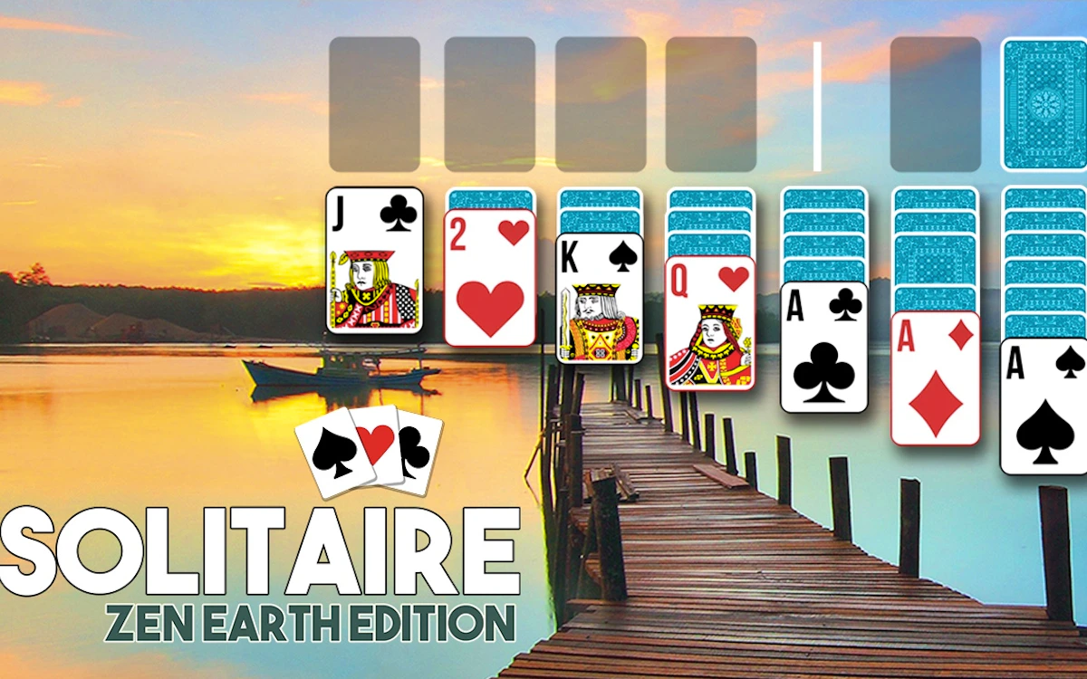 Solitaire: Zen Earth Edition 🕹️ Play Now on GamePix