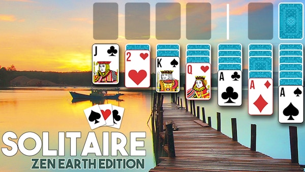 Solitaire: Zen Earth Edition 🕹️ Play Now on GamePix