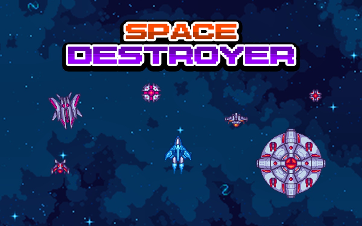 Space Destroyer 🕹️ Играйте сега на GamePix