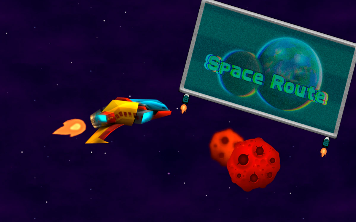 Space Route 🕹️ Play Now on GamePix